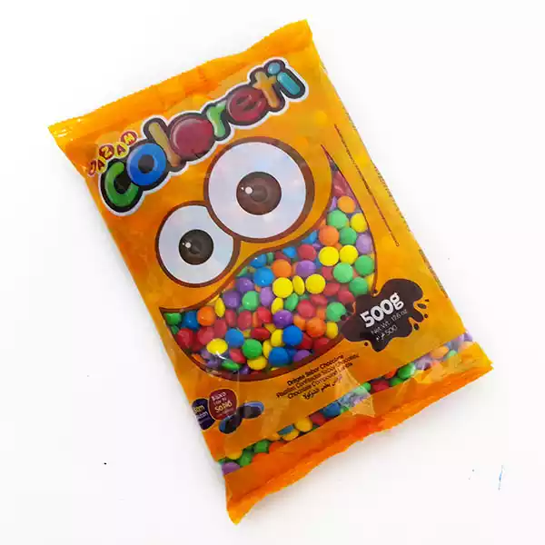 Bolitas rellenas de chocolate COLORETI FESTA (500 g) | Necemax | Centro ...